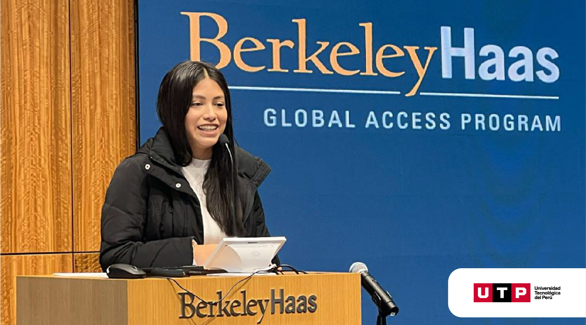 Yasmin Campos, egresada de UTP, dio discurso en ceremonia de clausura del Berkeley Haas Global ...